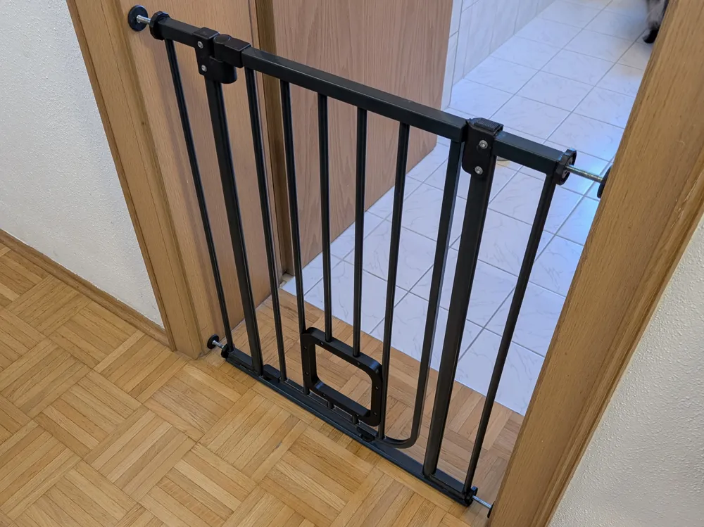 Customizable XL Cat Passage for Door / Stair Gates - Free 3D Print ...