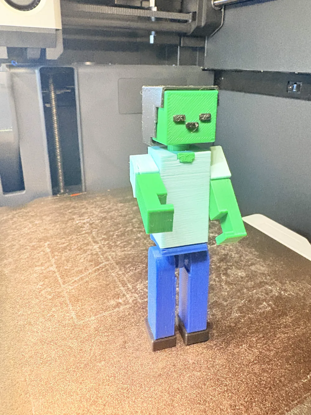 Minecraft zombie by sono pigro MakerWorld: Download Free 3D Models