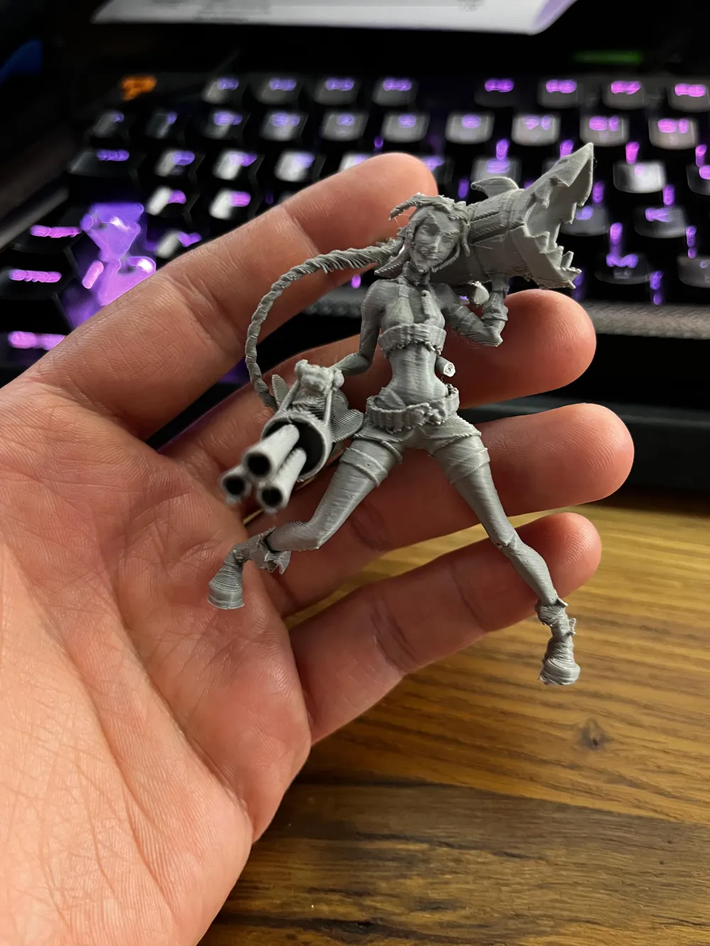 League of Legends – Jinx – Daily Miniature by Bitstobuilds MakerWorld ...