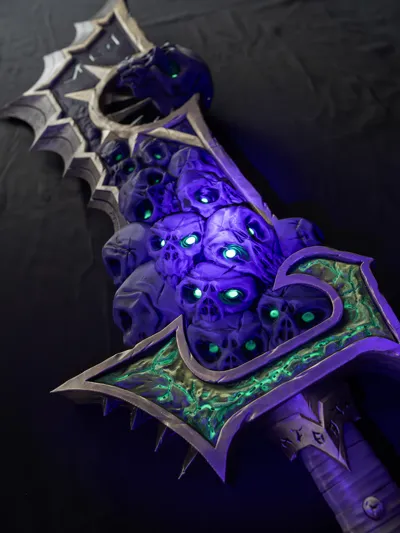 Corrupted Ashbringer, Sword of the Highlord - WOW - Free 3D Print Model ...