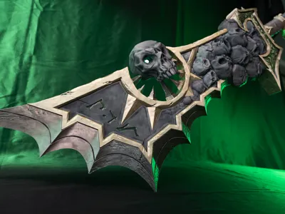 Corrupted Ashbringer, Sword of the Highlord - WOW - Free 3D Print Model ...