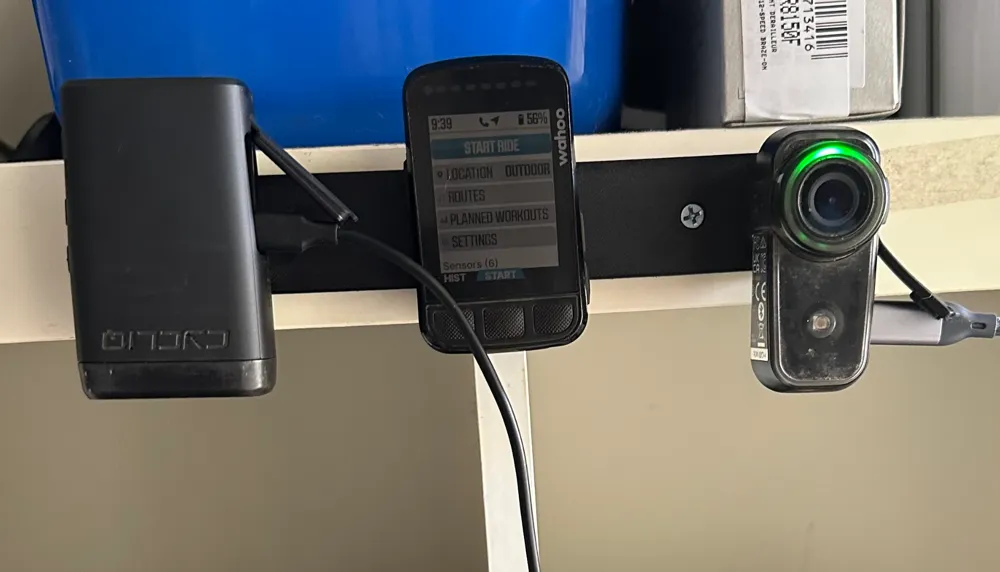 Wahoo/Cycliq Charging Mount - Free 3D Print Model - MakerWorld