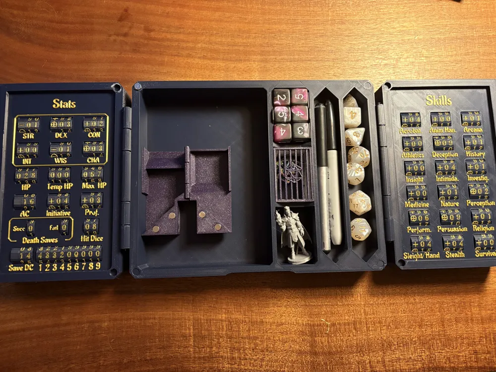 Ultimate DND Players Kit - v3 -Lockable, Tracking by about30cows ...
