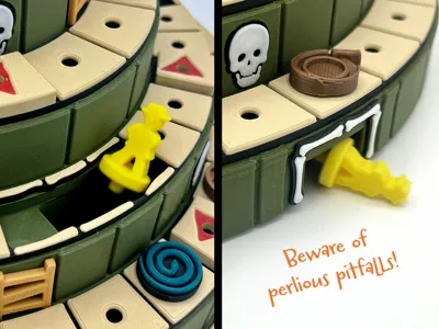 Twisted Temple Game by SH Designs MakerWorld: Download Free 3D Models