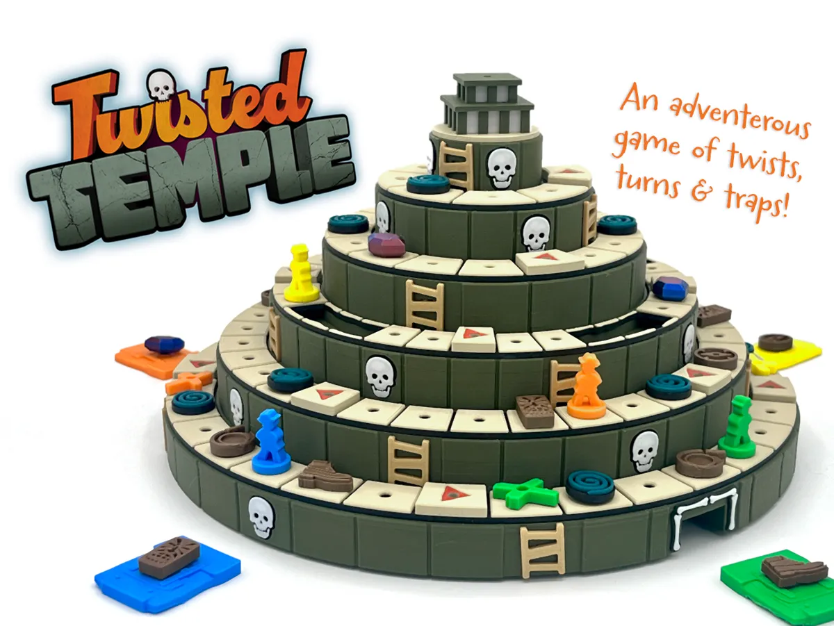 Twisted Temple Game - Modelo de impresión 3D gratuito - MakerWorld
