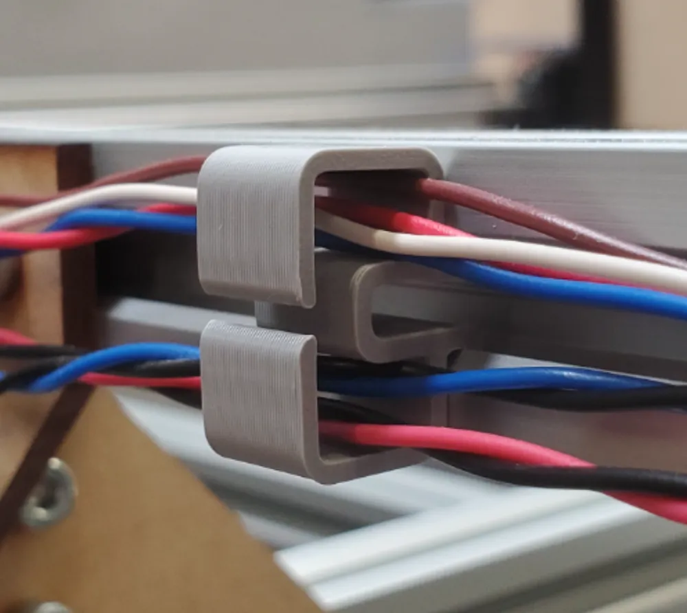 2020 Aluminium Extrusion Cable Management Bracket by NZPrint - MakerWorld