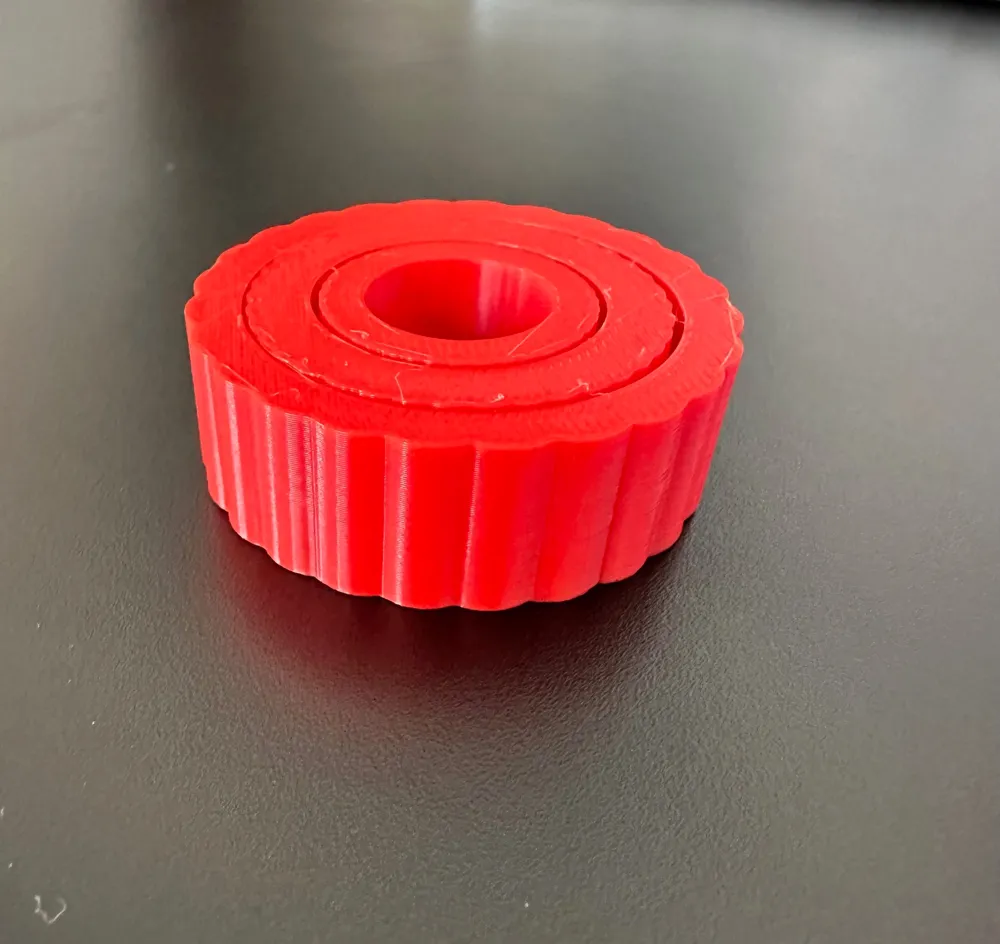 Fidget Spinner Textured by KORSiRO - MakerWorld