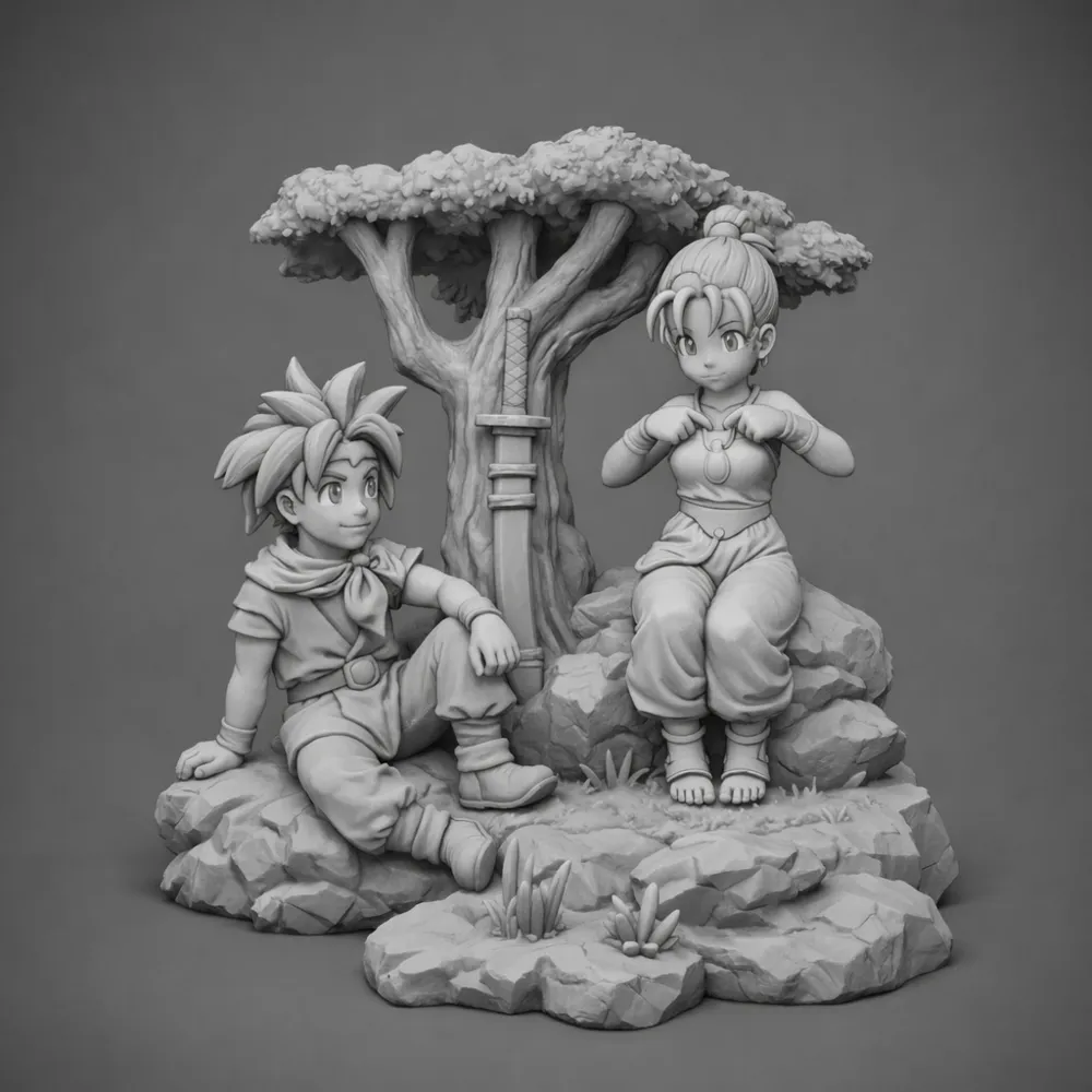 Chrono Trigger - Free 3D Print Model - MakerWorld