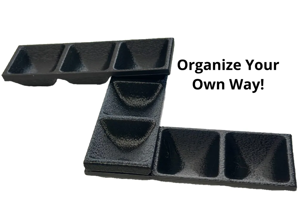 Stackable Small Parts Tray. by Snail - MakerWorld