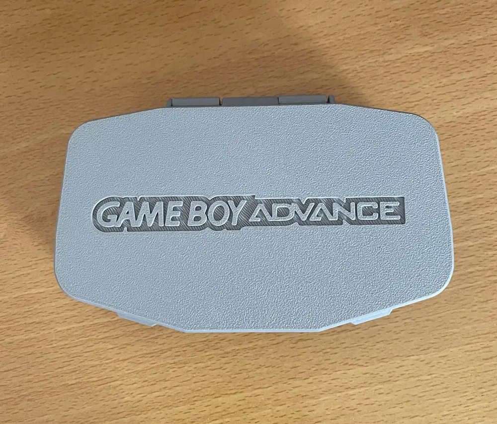 Game Boy Advance Box case with Logo Shared by dunnoz - MakerWorld