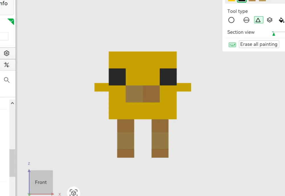 Minecraft Baby Chicken Figure By Jaebii - Free 3D Print Model - MakerWorld