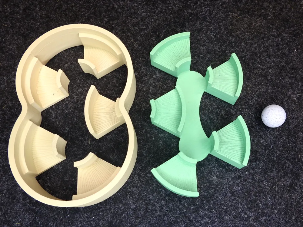 Hand rotating marble run by DSt MakerWorld: Download Free 3D Models