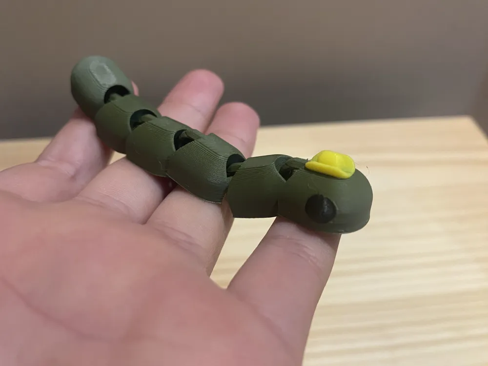 Articulated Cowboy Snake by ZacharyA1M MakerWorld: Download Free 3D Models