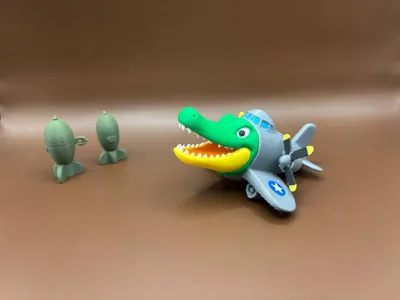 Bombardiro Cocodrilo – Leyenda Meme por Eon3d_MakerWorld: Descarga ...