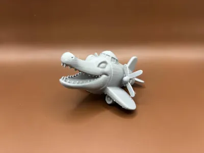 Crocodile Bomber – Meme Legend by Eon3d_ MakerWorld: Download Free 3D ...