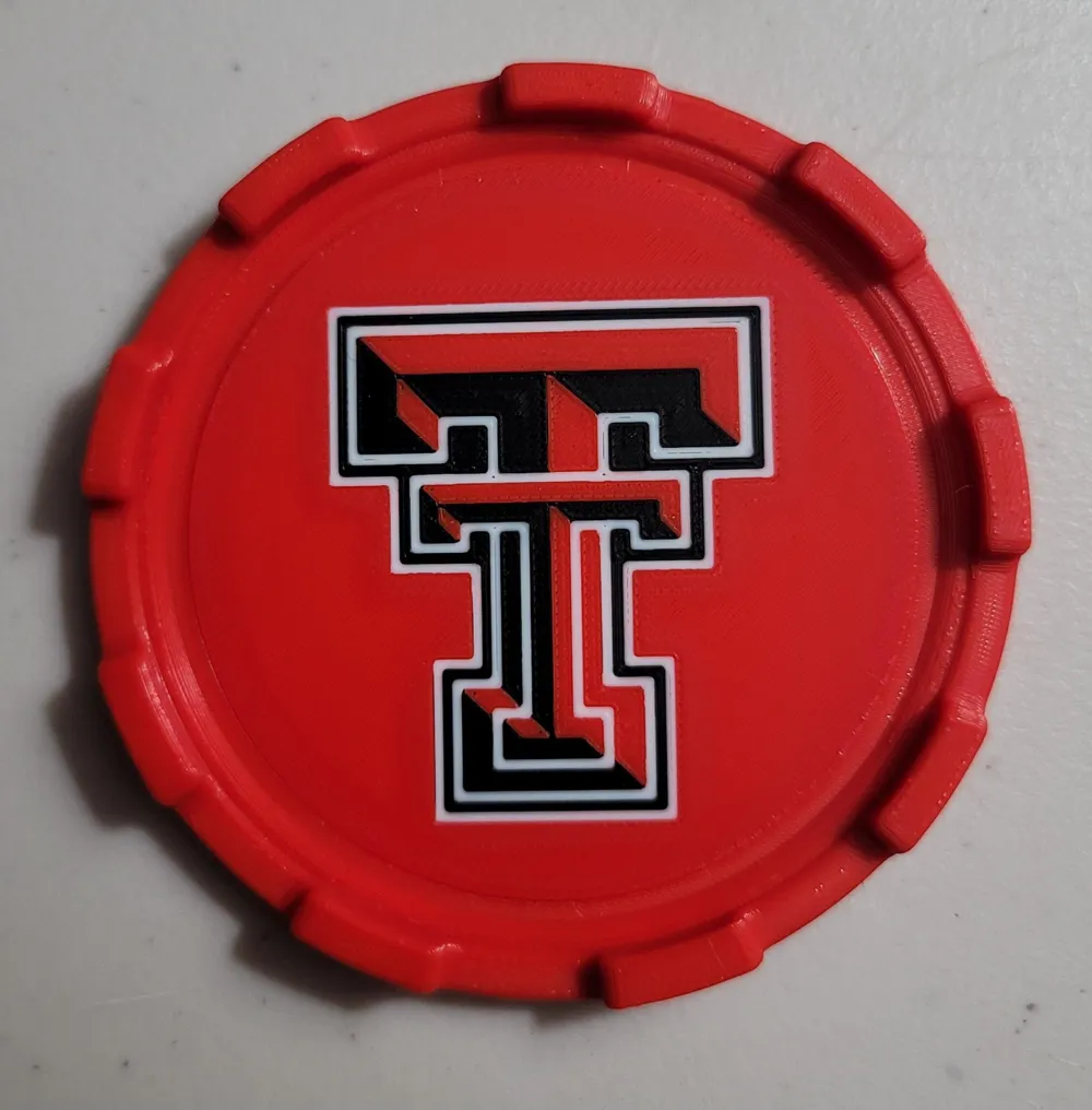 COASTER MASTER INSERT - TEXAS TECH by mercadogarzas MakerWorld ...