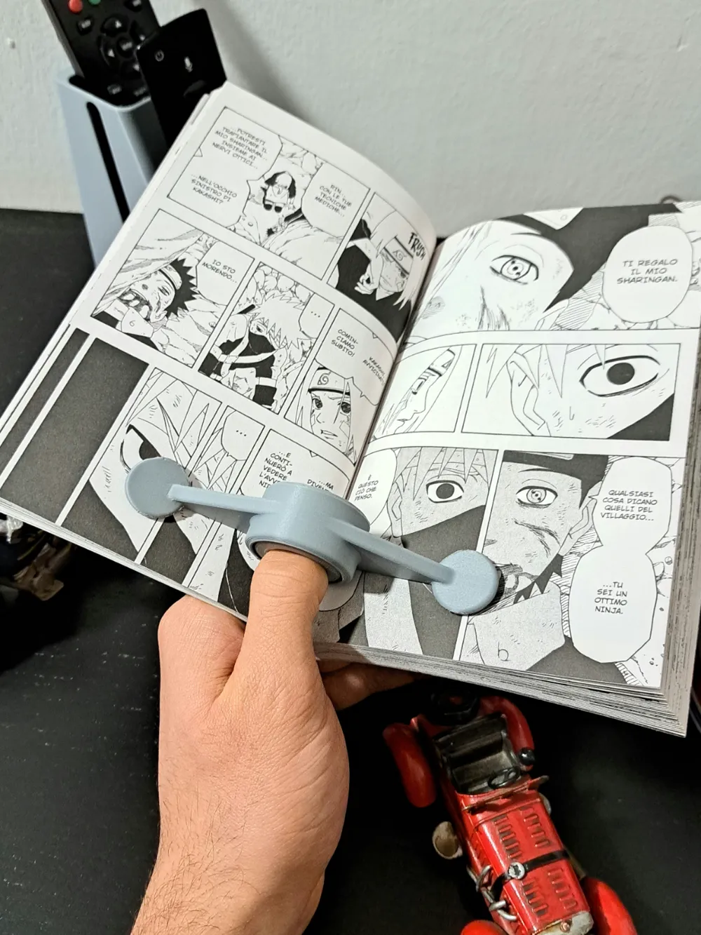 Fidget-spinner bookpage-Holder, Reading support by SHAP3D - MakerWorld