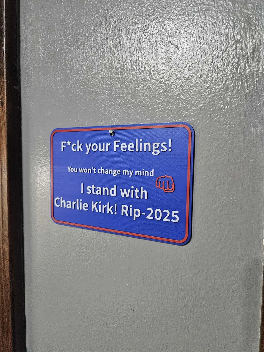 Charlie Kirk - F*ck your Feelings! - RIP by oSPARKSo MakerWorld ...