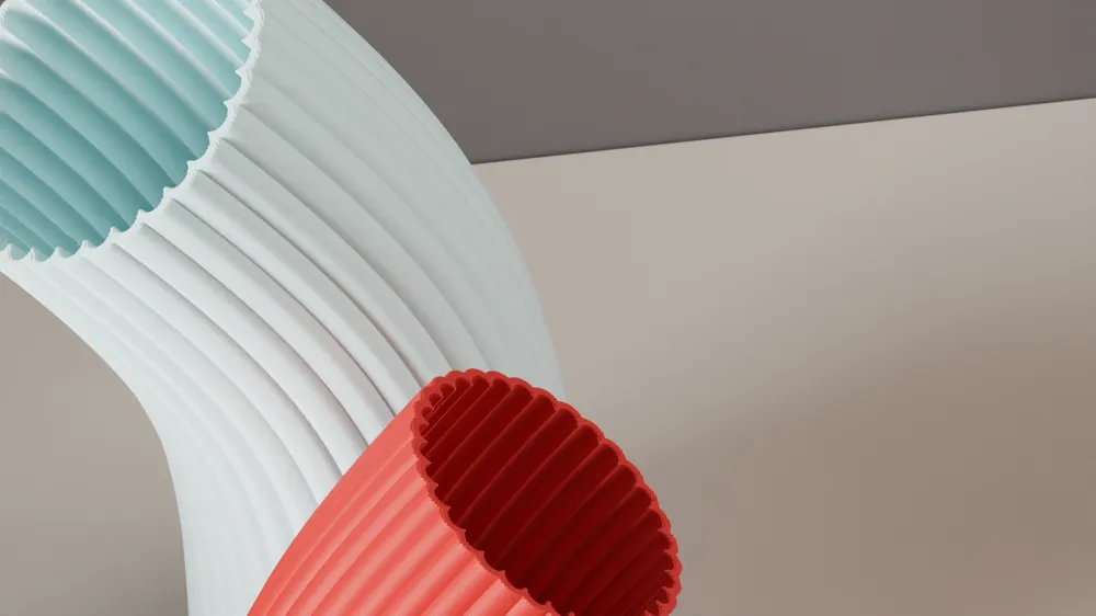 Modern Vase. Beautiful minimalist vase by Abstractia Design - MakerWorld