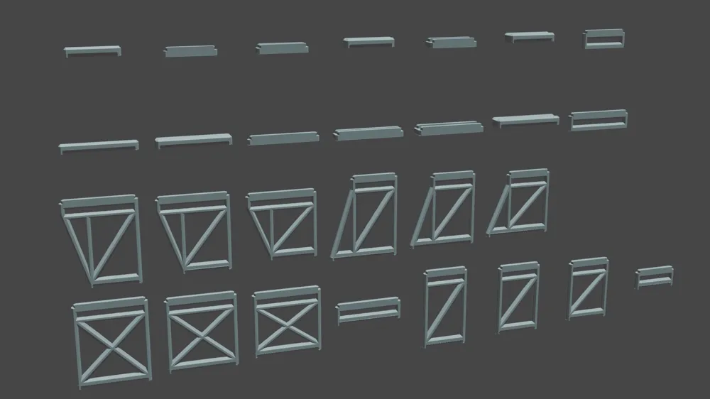 Stackable Display Shelf System (Gridfinity comp.) Remixed by xipit ...