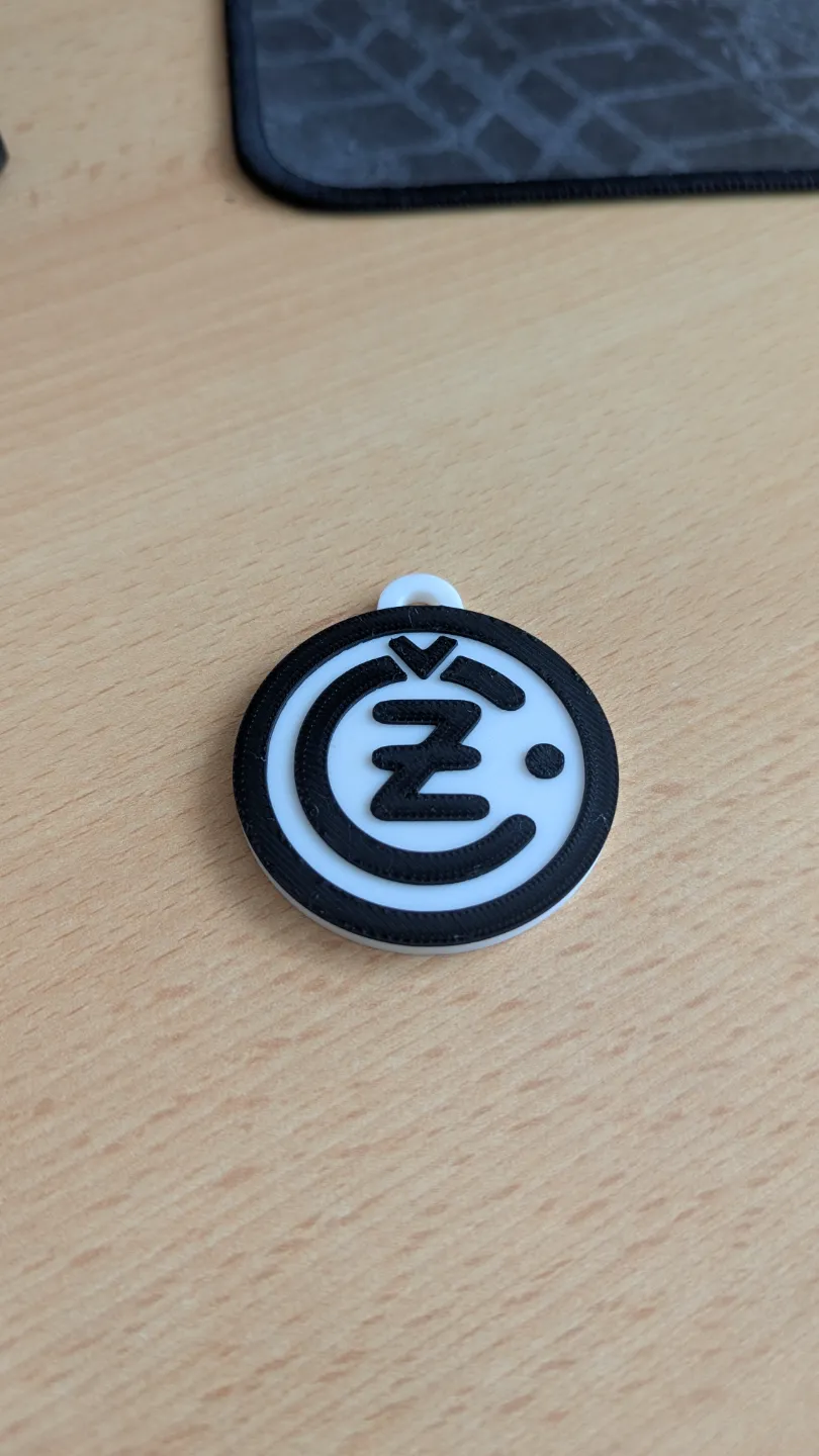 CZ logo keychain by Dava MakerWorld: Download Free 3D Models