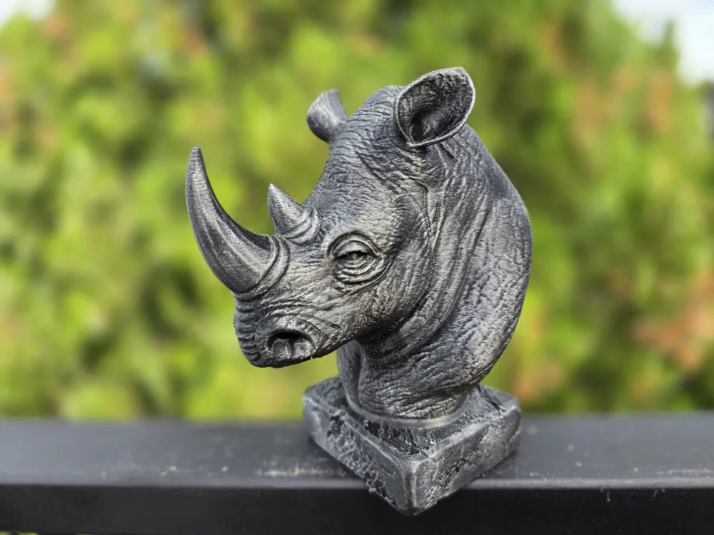 BUSTO DE RINOCERONTE por Messy_Panda MakerWorld: Descarga Modelos 3D Gratuitos