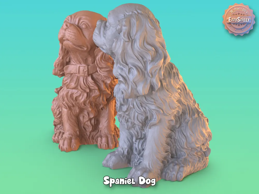 Spaniel Dog by EzzySziggy MakerWorld: Download Free 3D Models