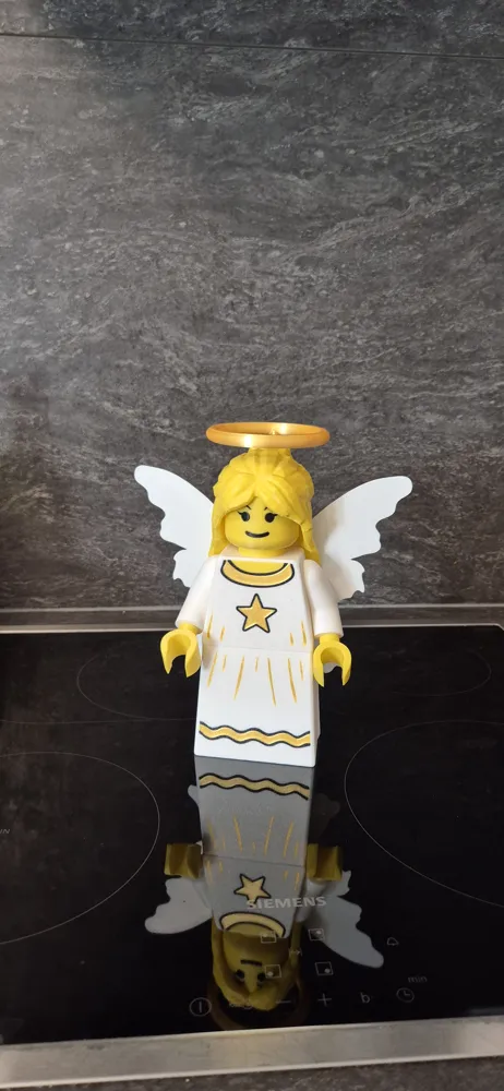 Brick Man/Women Christ Child, Angel 20cm - Free 3D Print Model - MakerWorld