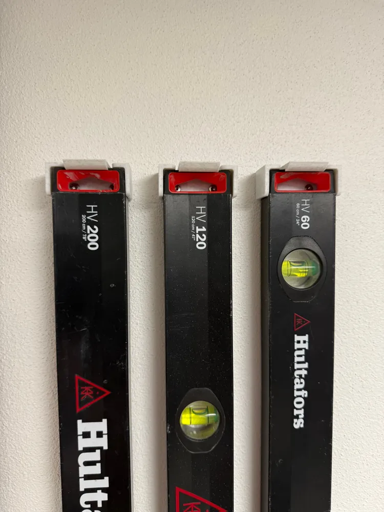 Wall Holder for Spirit Level by mathiasdela MakerWorld: Download Free ...