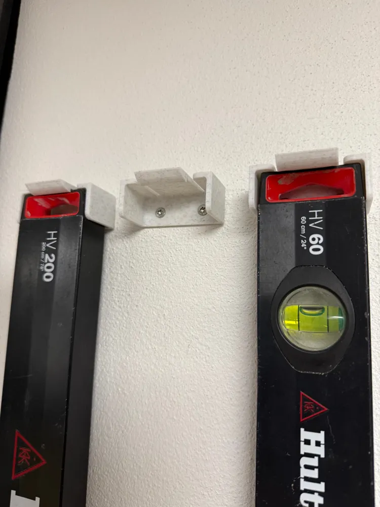 Wall Holder for Spirit Level by mathiasdela MakerWorld: Download Free ...