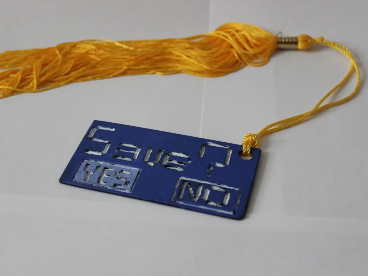 Old Save Button Bookmark - Free 3D Print Model - MakerWorld