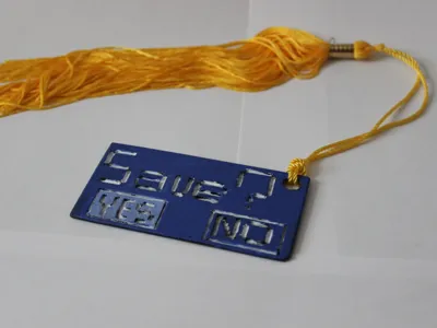 Old Save Button Bookmark - Free 3D Print Model - MakerWorld