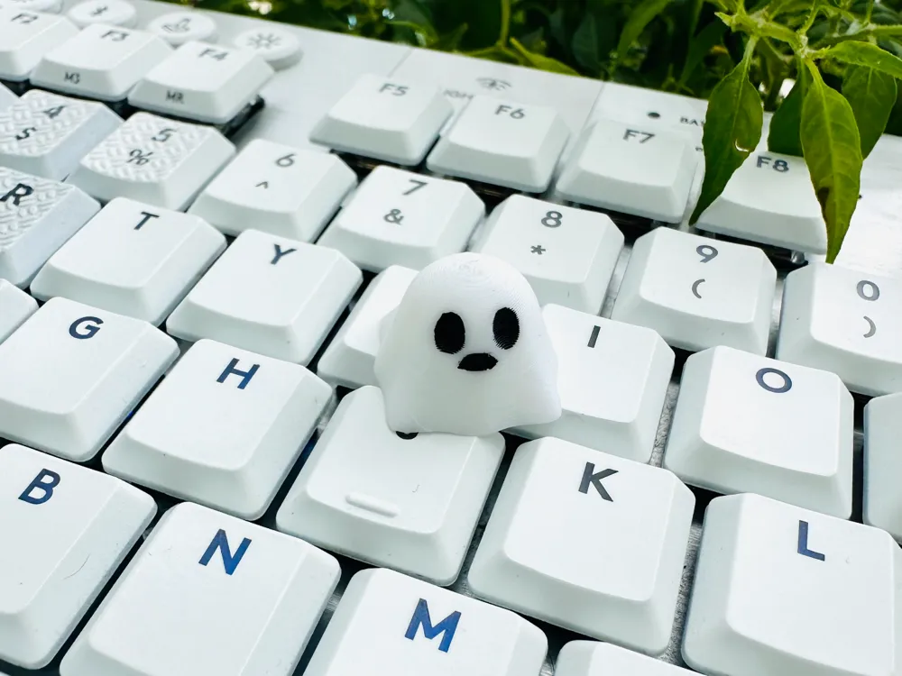 Simple Litte Ghost Keycap by just8n - MakerWorld