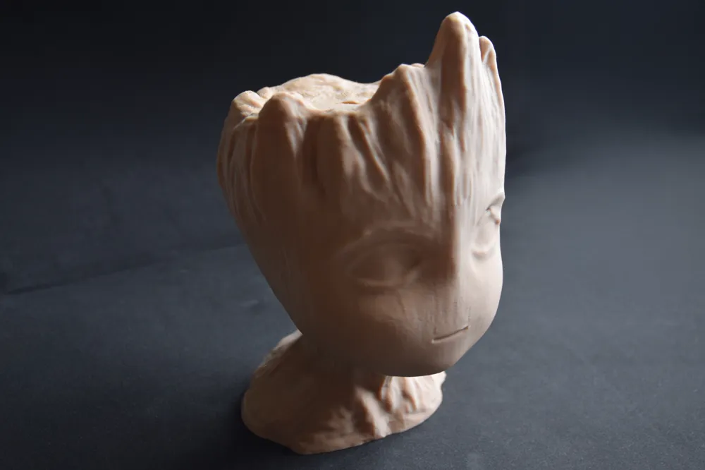 Baby Groot Head - Piggy Bank by MakerVerse Designs MakerWorld: Download ...