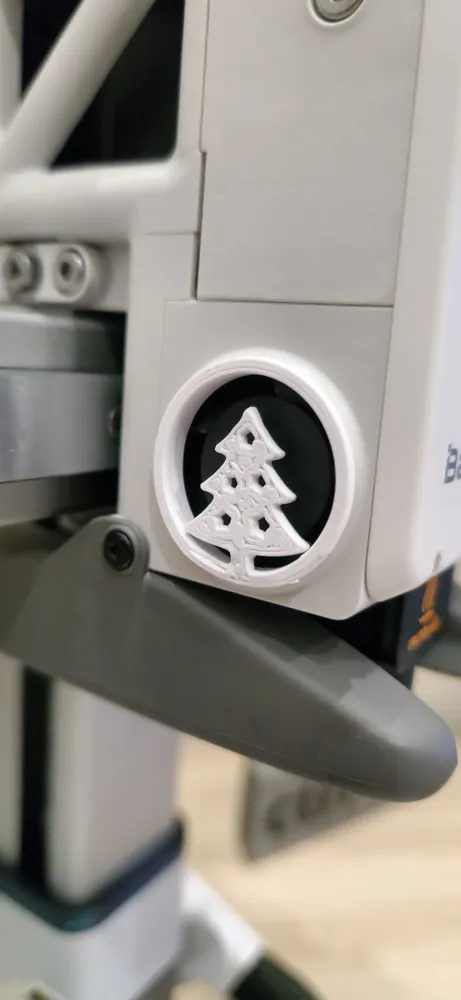 Extruder fan cover A1/A1 mini - Christmas Edition - Free 3D Print Model ...
