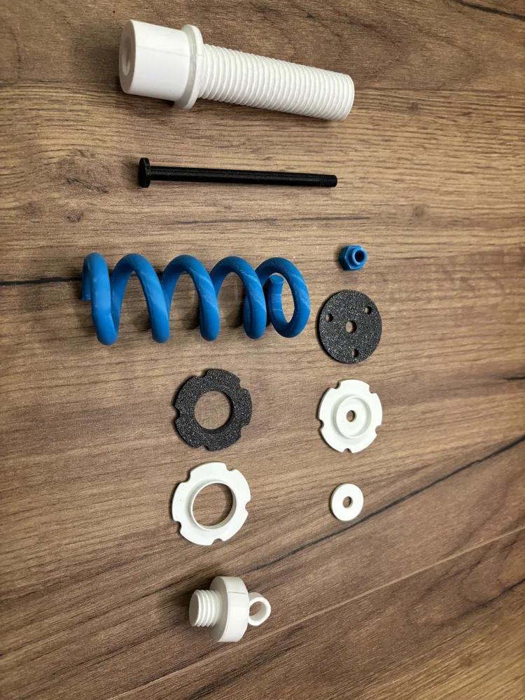 Coilover Shock Absorber - Free 3D Print Model - MakerWorld