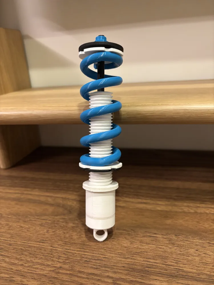Coilover Shock Absorber - Free 3D Print Model - MakerWorld