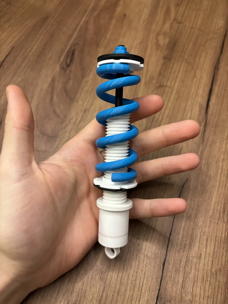 Coilover Shock Absorber - Free 3D Print Model - MakerWorld