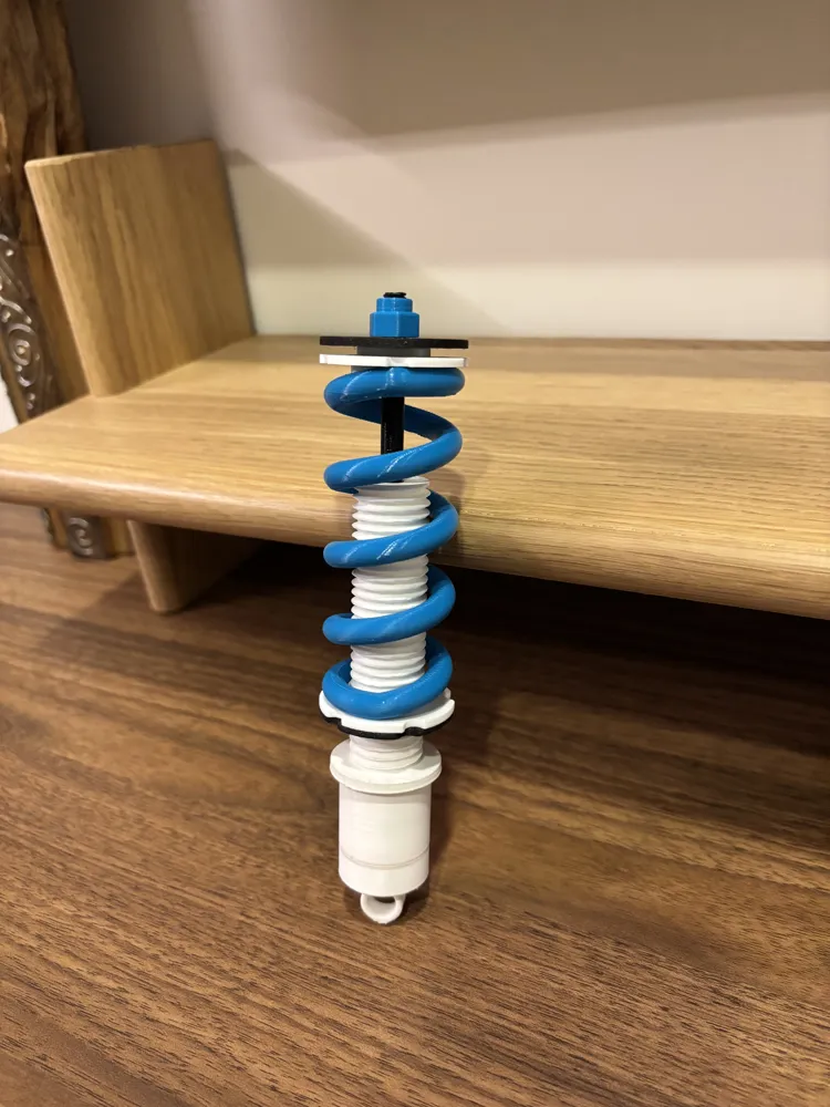 Coilover Shock Absorber - Free 3D Print Model - MakerWorld