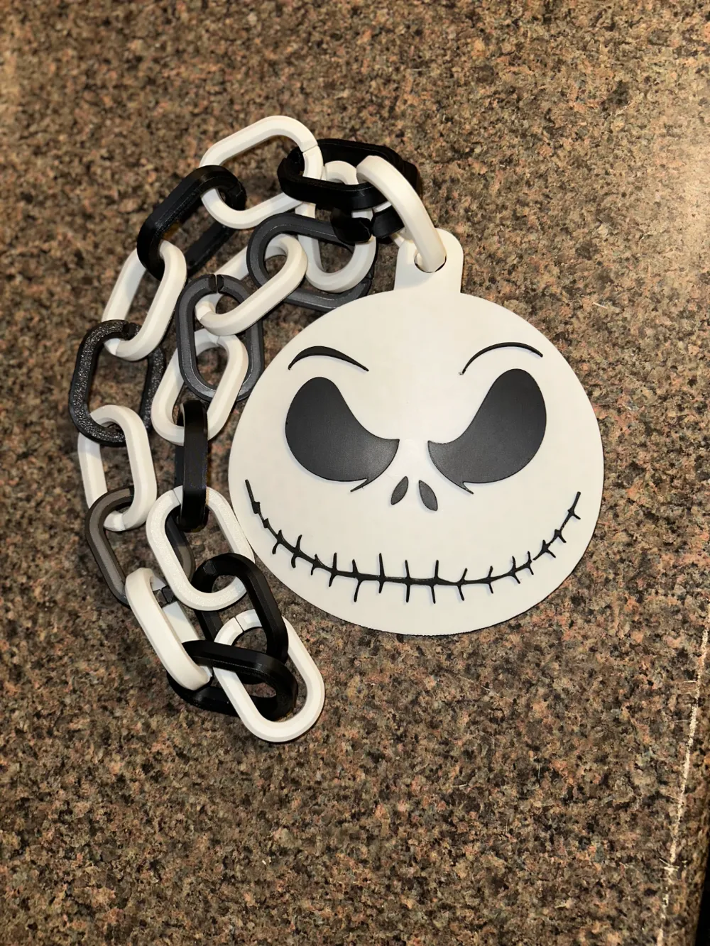 Jack Skellington Oversized Chain - Simple Print by Hamilton’s Custom Creations MakerWorld ...