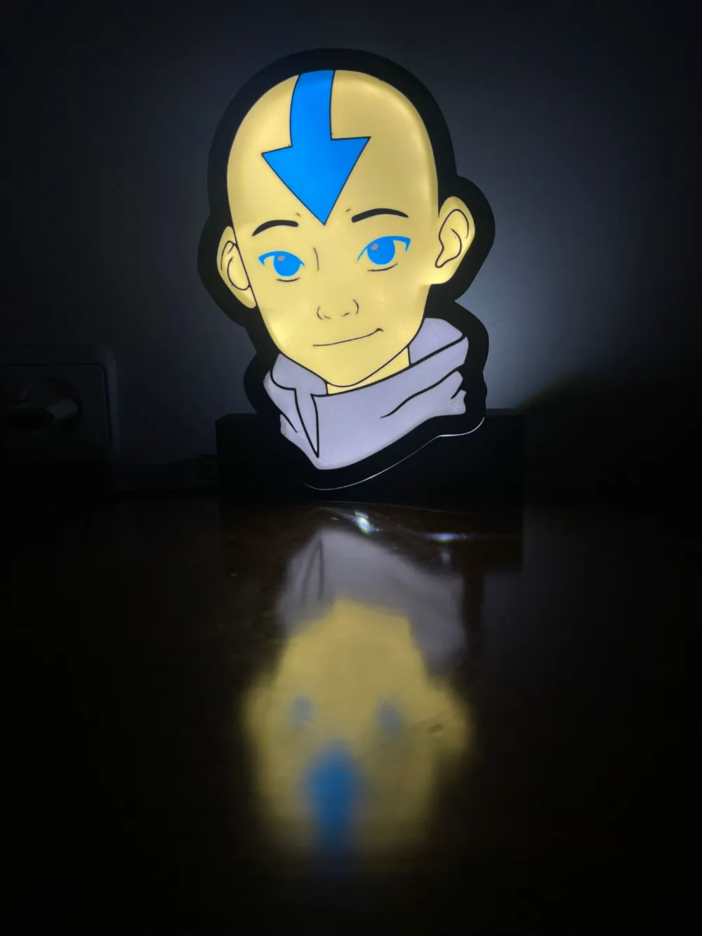 Avatar Aang Lightbox by lidorlevy - MakerWorld