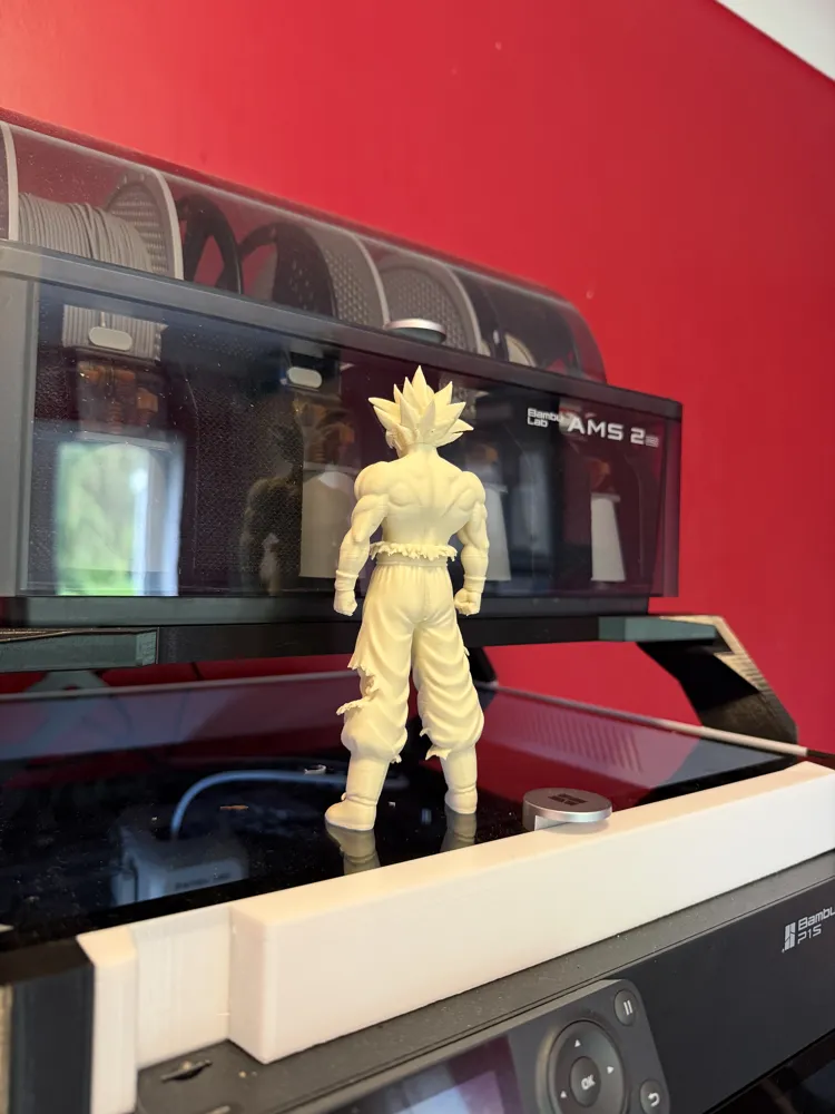 Goku Mastered Ultra Instinct - DragonBall Super - Free 3D Print Model ...