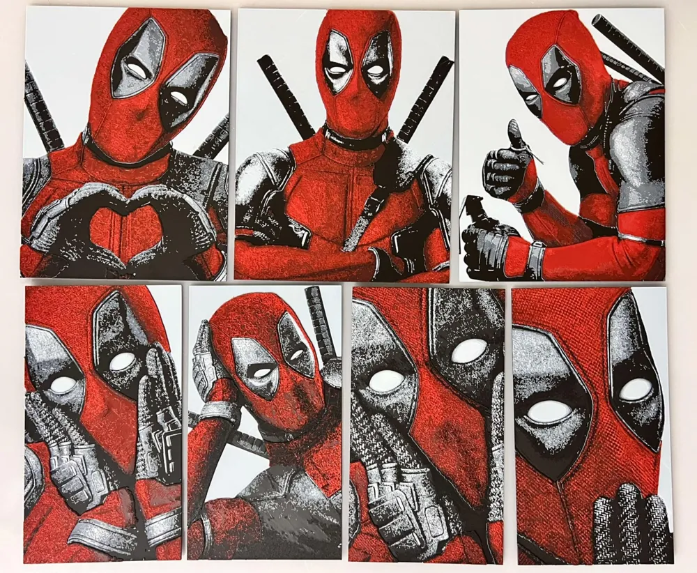 Deadpool Shocked Closeup by 3djd MakerWorld: Download Free 3D Models