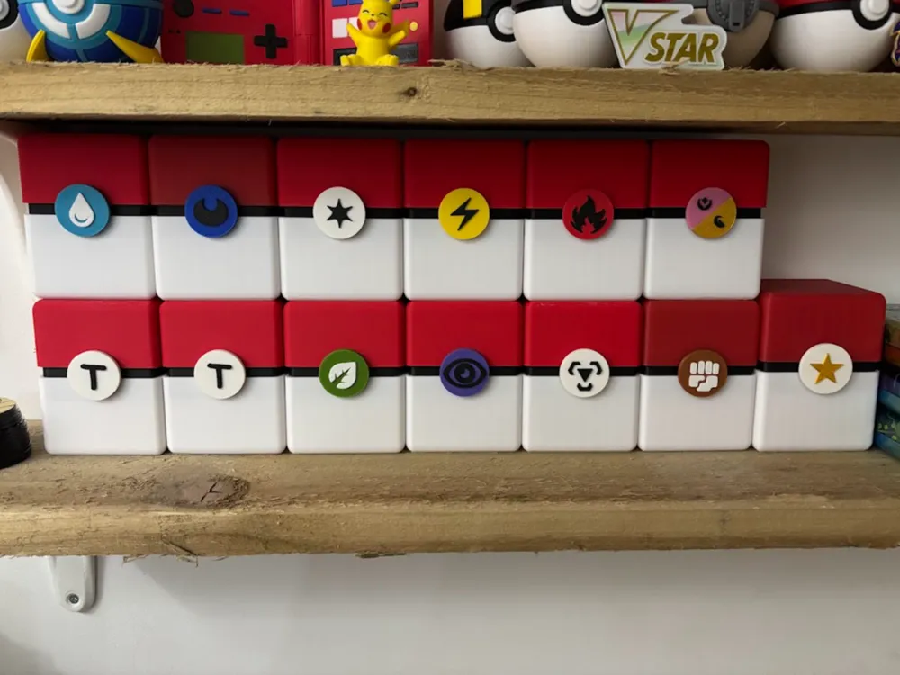 Identifiers for Pokemon Deck Box By jbogusz - Free 3D Print Model ...