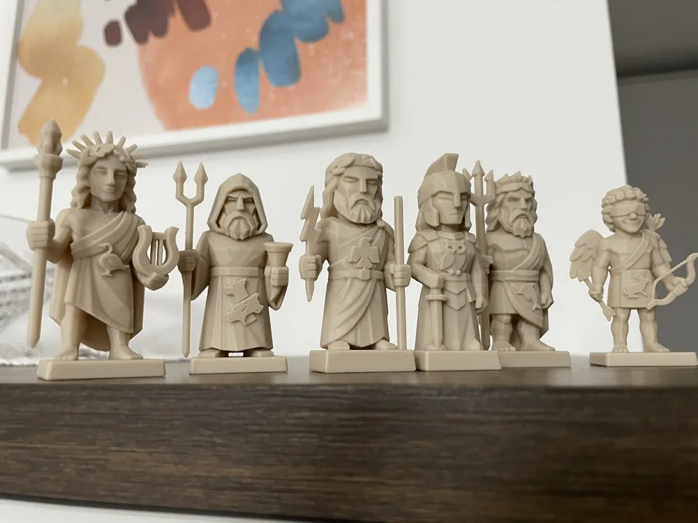 Totem of the Olympian Gods – Set 1 - Free 3D Print Model - MakerWorld