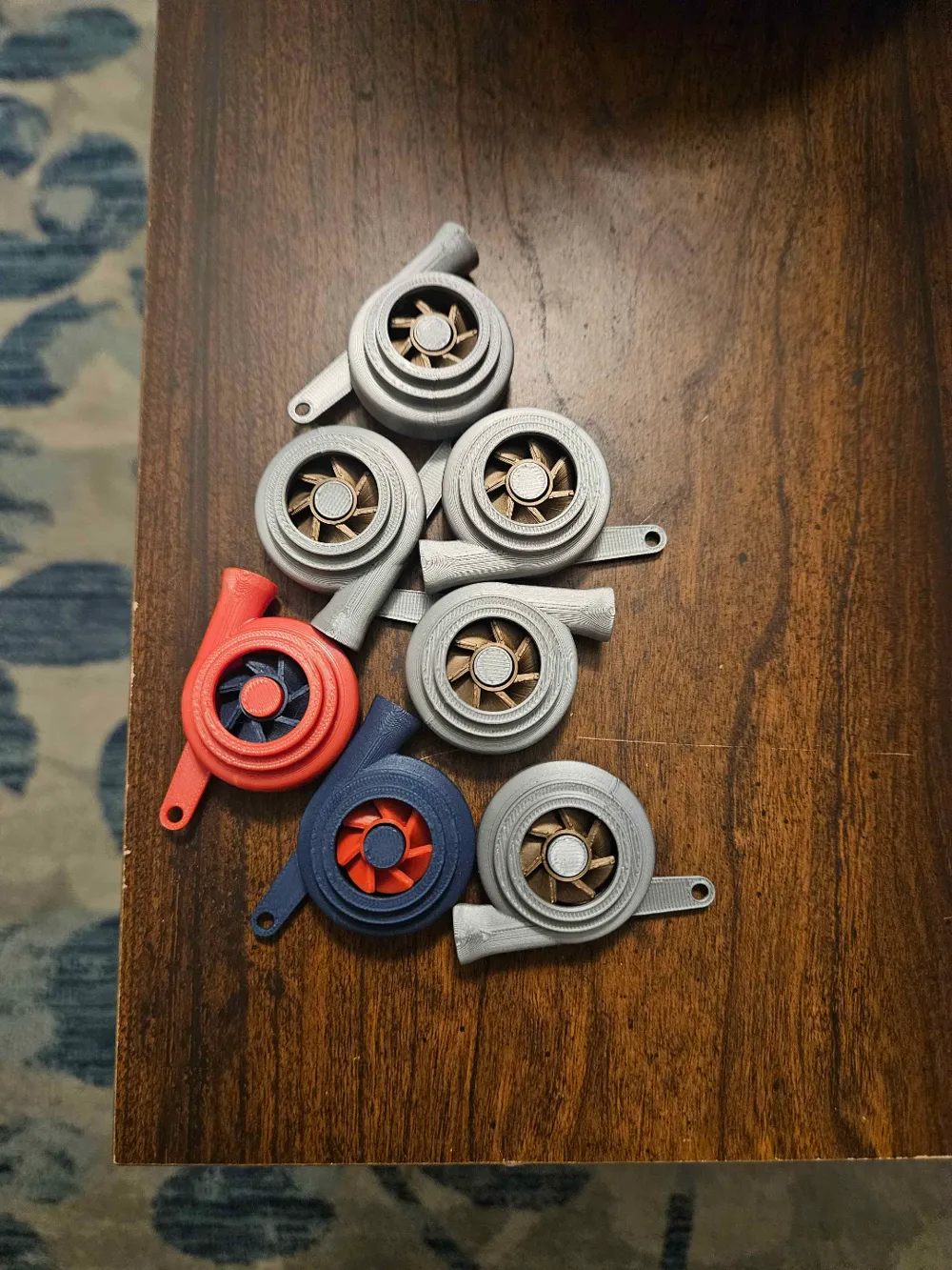 Spinning Turbo Keychain by Fat Tony - MakerWorld