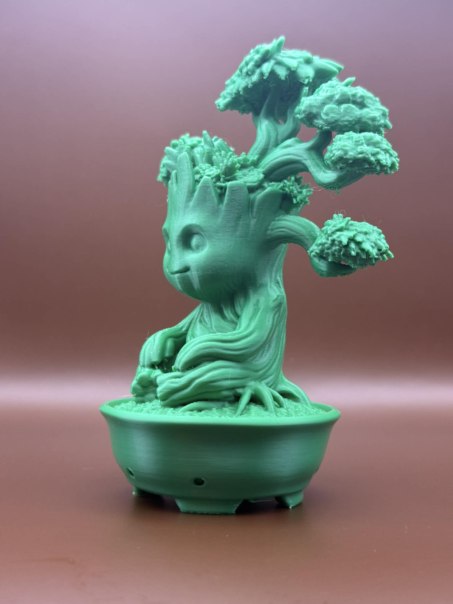 Maceta Bonsái Baby Groot - Modelo de impresión 3D gratuito - MakerWorld