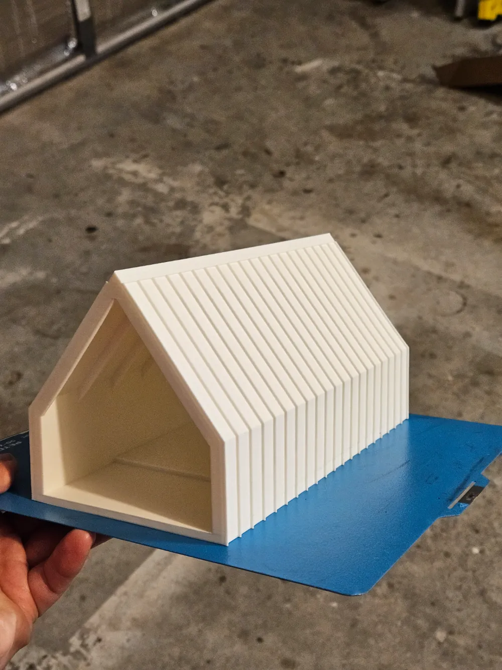 1:64 Modern A Frame House by Bokkins' Workshop - MakerWorld