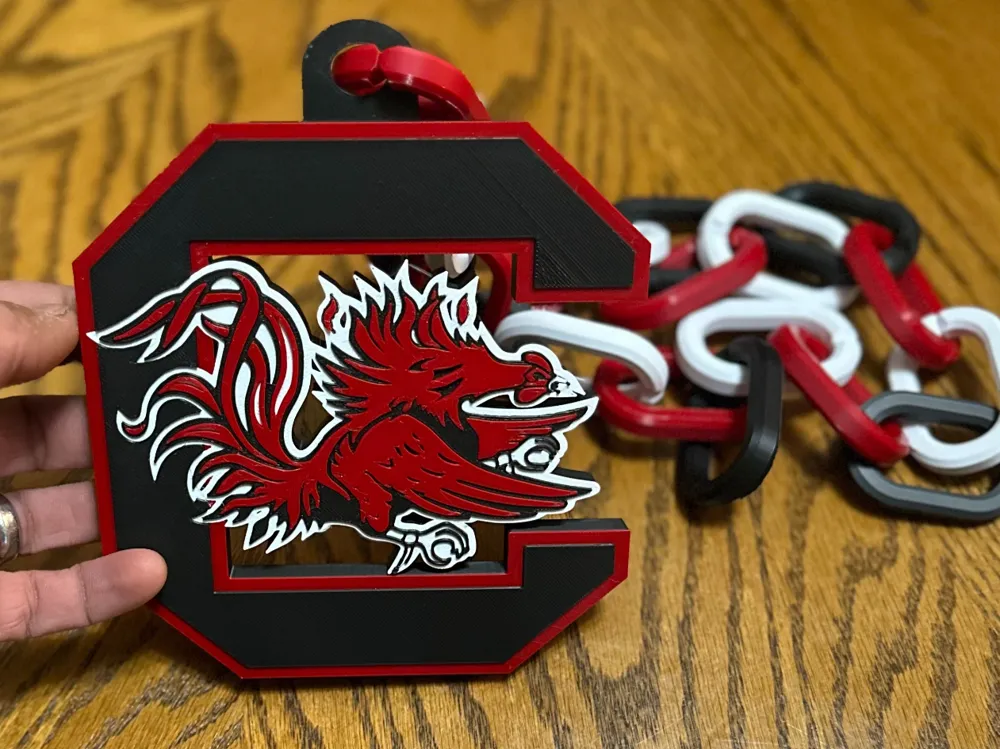 Carolina Gamecocks Oversized Logo - Sir Big Spur by Hamilton’s Custom ...