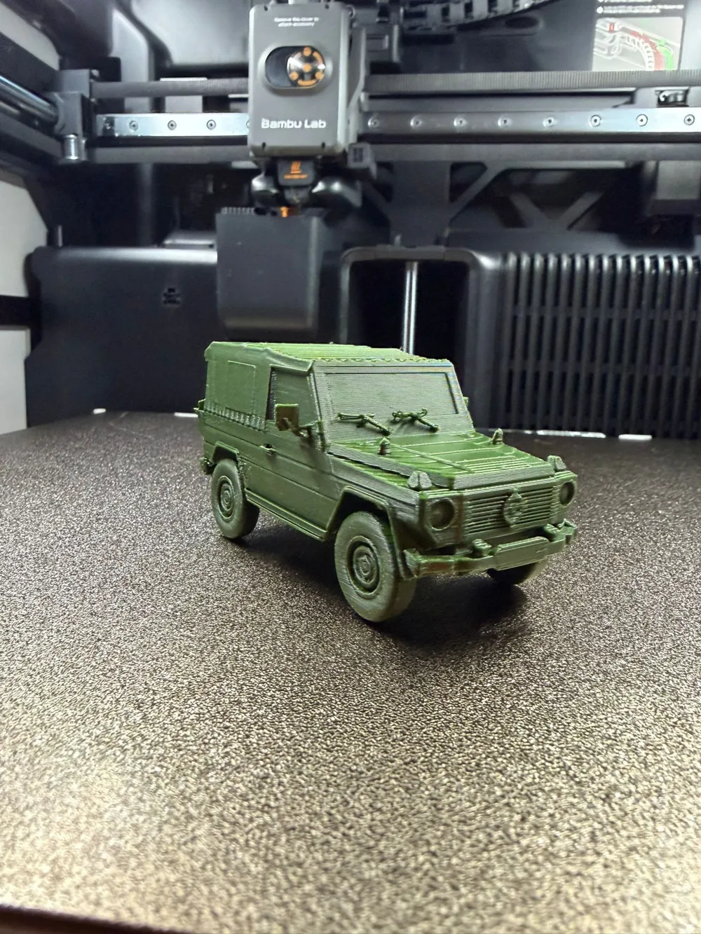 Mercedes-Benz G 250 Bundeswehr Wolf - Free 3D Print Model - MakerWorld